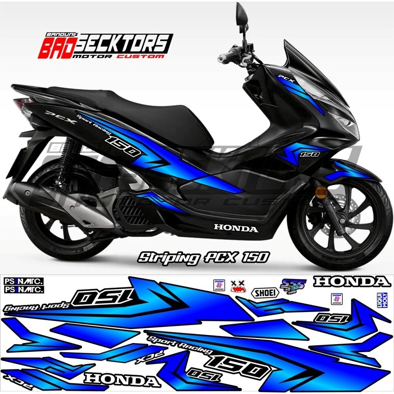 HONDA STRPING PCX 150 GRAPHIC MOTIFHONDA | Shopee Malaysia