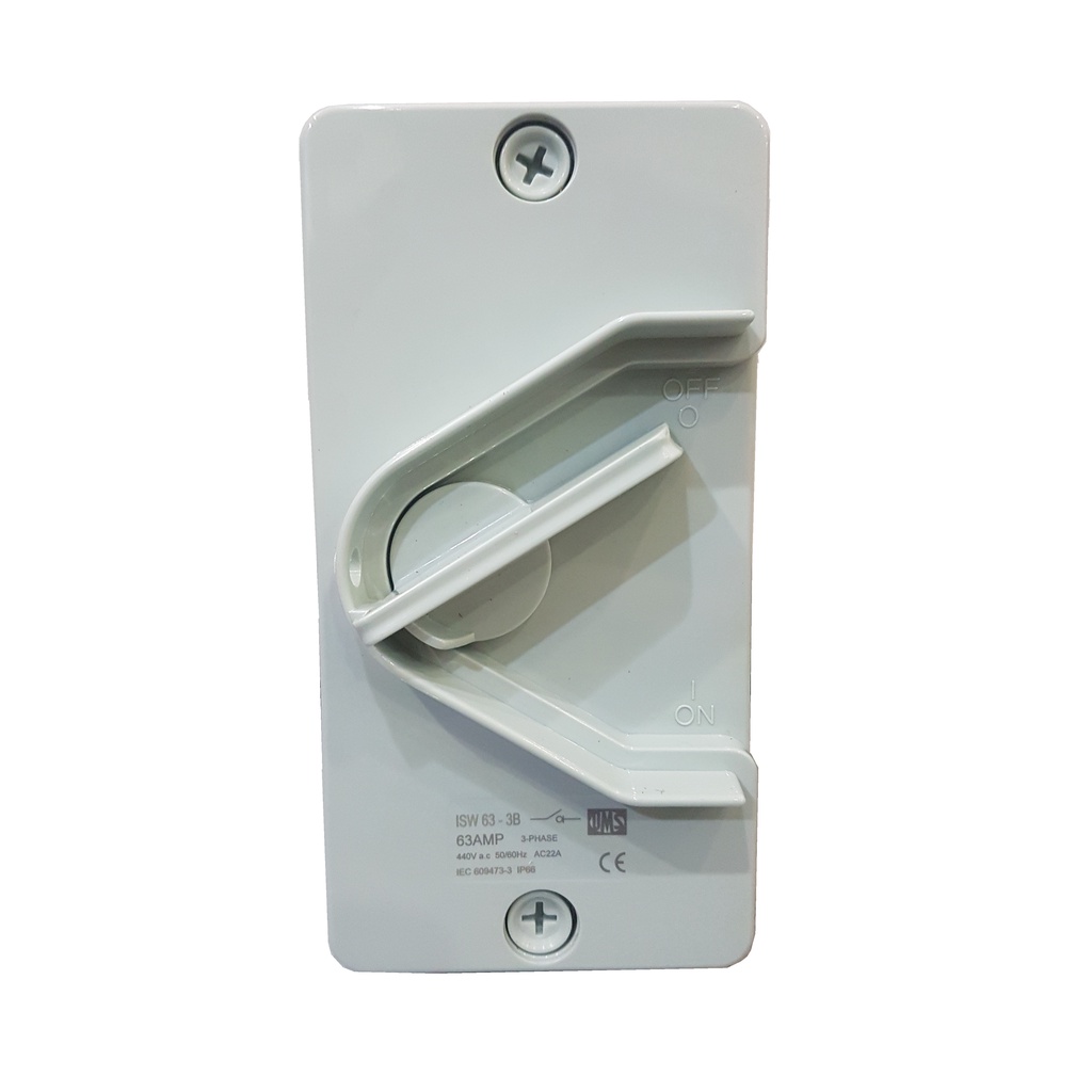 UMS 3Pole Isolator IP66 (20A/ 32A/ 40A/ 63A) | Shopee Malaysia