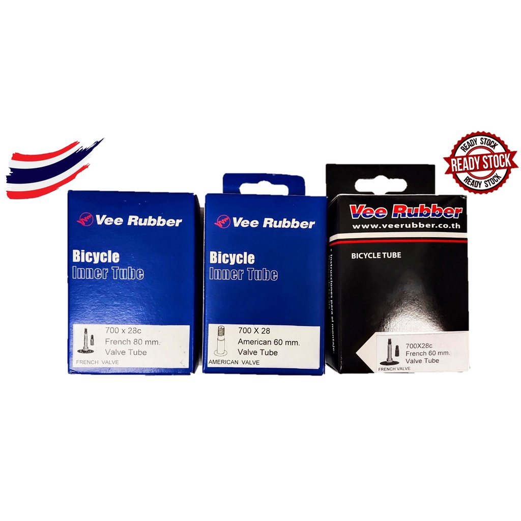 Tiub Basikal berkualiti VEE RUBBER 700x28C FV60 FV80 Tube Road Bike ...