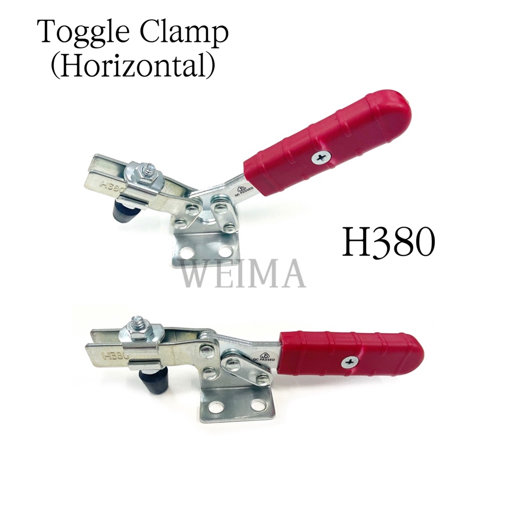 HORIZONTAL HANDLE TOGGLE CLAMP H380 (HOLDING CAPACITY 250KG MAX ...
