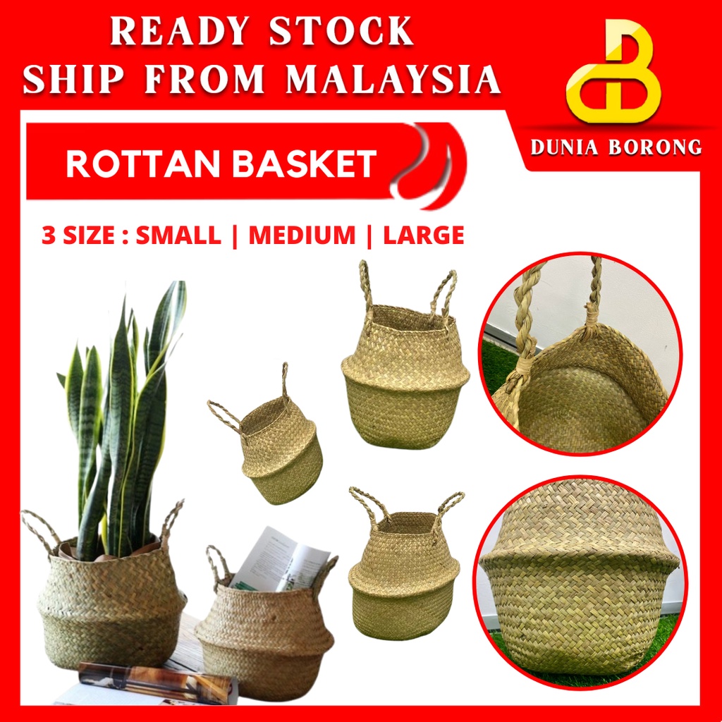 Flower Tree Rottan Basket | Shopee Malaysia