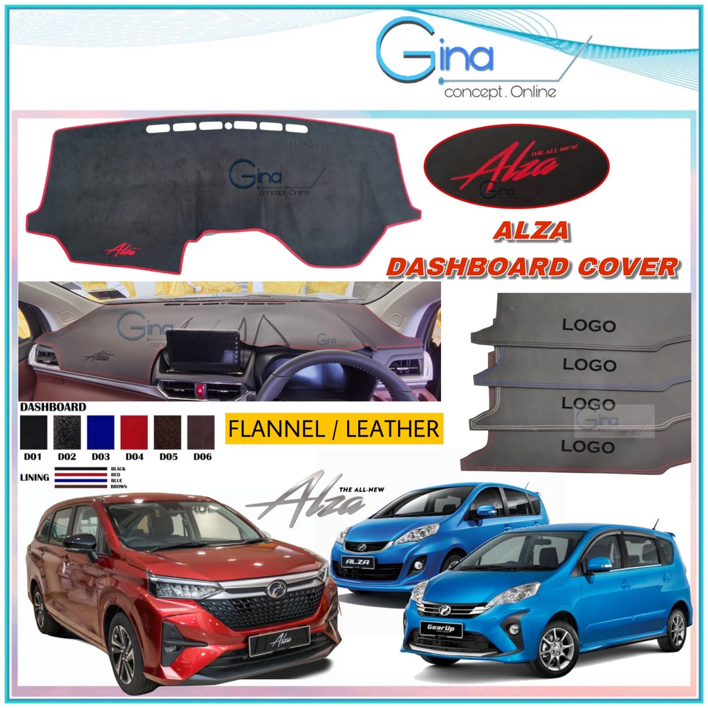 Perodua Alza Old Alza 2022 Dashboard Cover Nonslip High Quality Custom ...