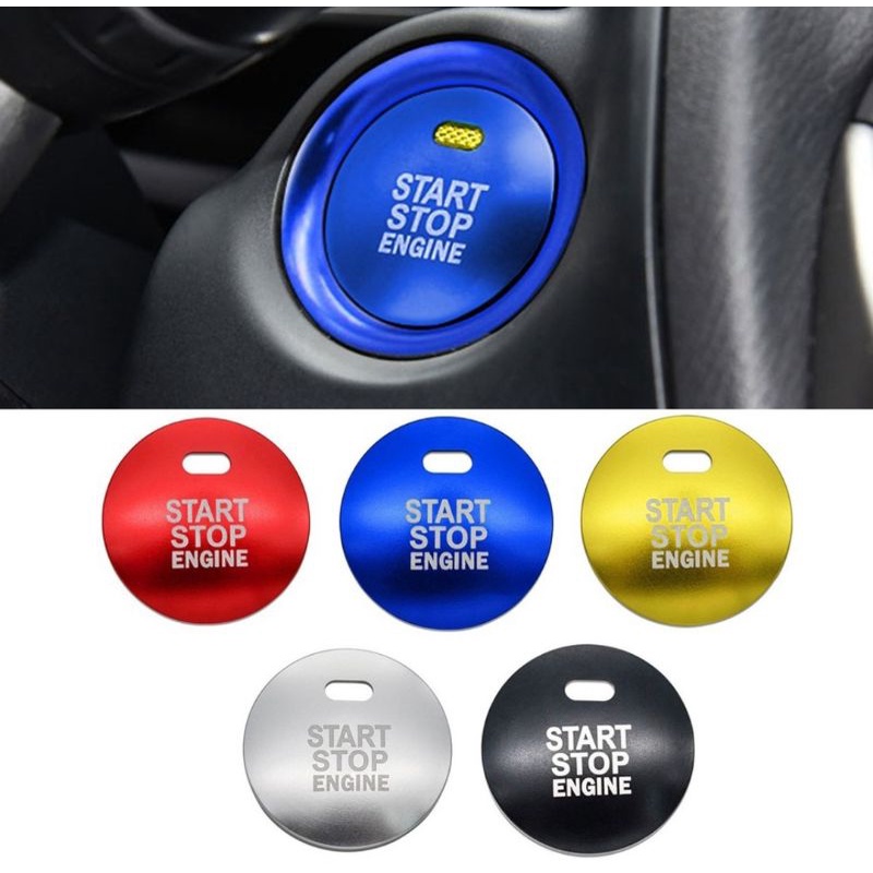 Car Engine Push Start Stop Engine Button Cover for Most car Perodua ...