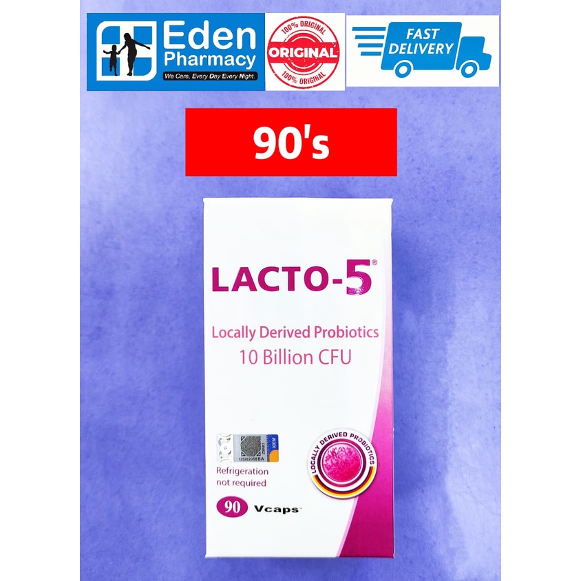 Total Health Concept THC Lacto-5 Vcaps Probiotics 10 billion CFU ( 1 x ...