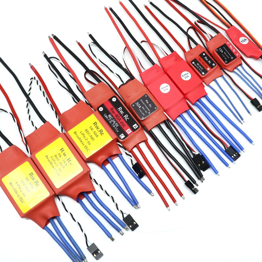 Simonk 10A 12A 15A 20A 30A 40A 50A 70A 80A Firmware Electronic Speed ...