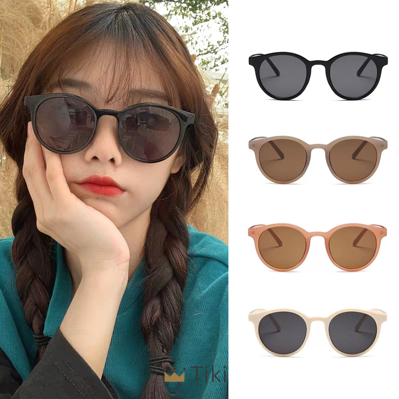 Ready Stock Ins Hot Korean Fashion Women's Small Round Sunglasses Frame ...