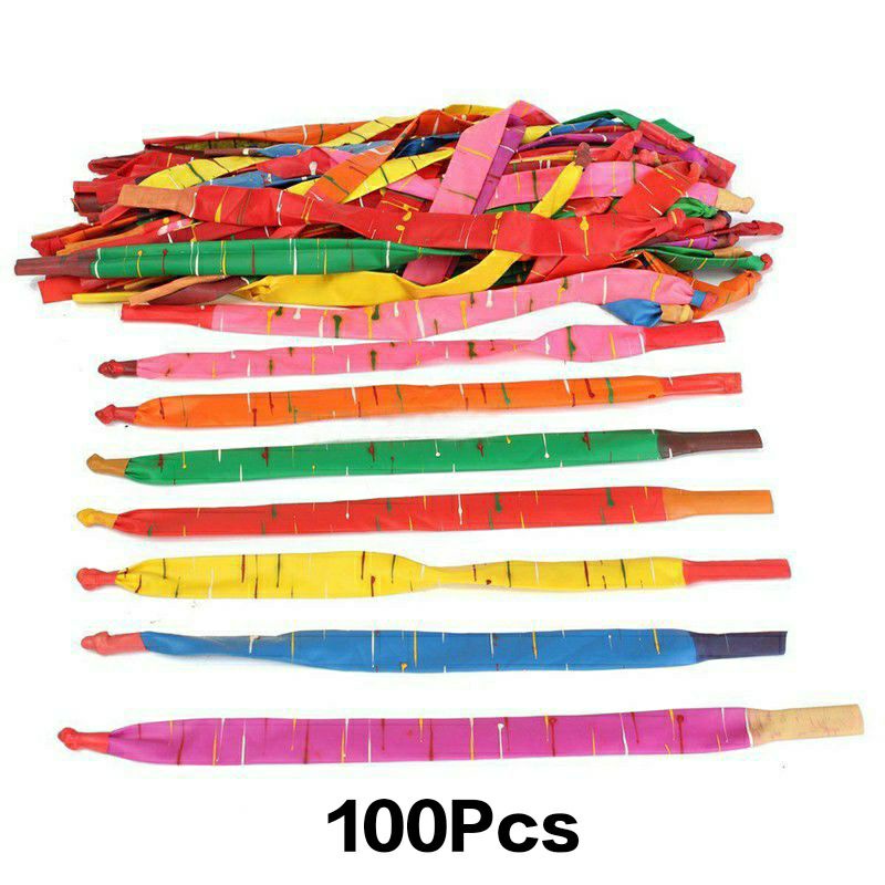(100pcs)Rocket Balloons Toy/Party Balloon/火箭气球/belon panjang | Shopee ...