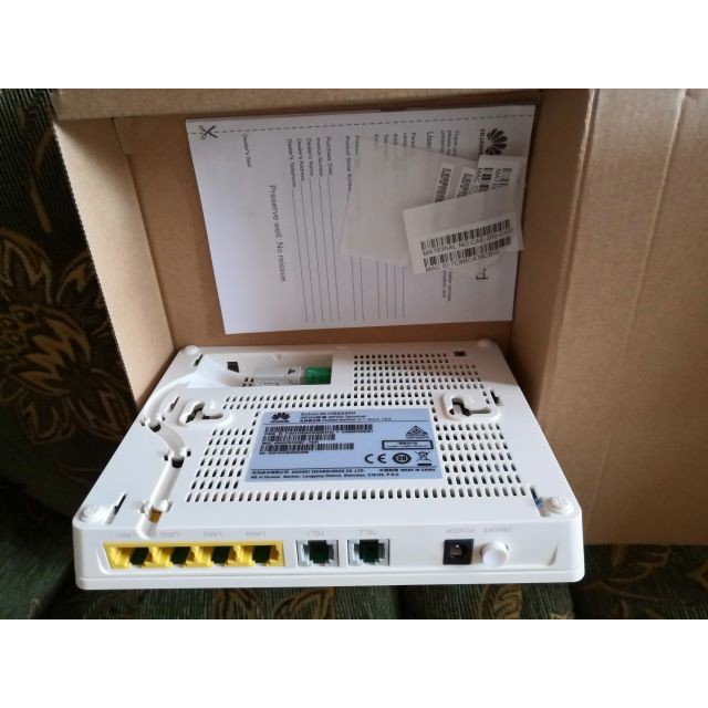 MODEM FIBRE OPTIC FTTH HUAWEI HG8240H (USED Like new 80%) | Shopee Malaysia