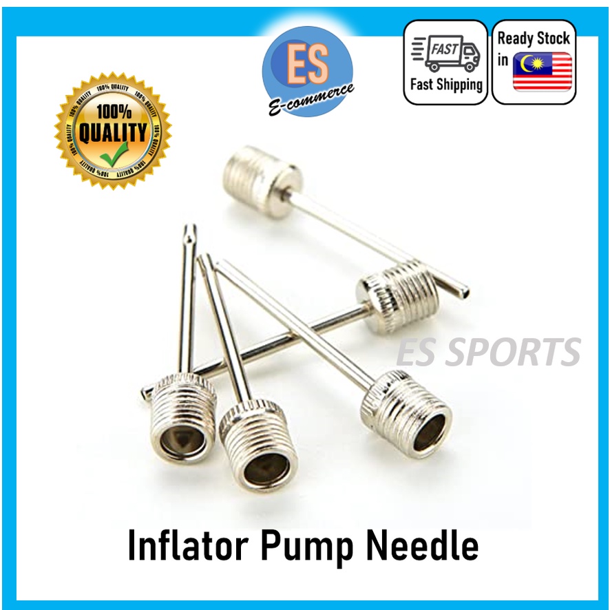 Stainless Steel Ball Needles Inflating Needles(Jarum Pump Bola ...