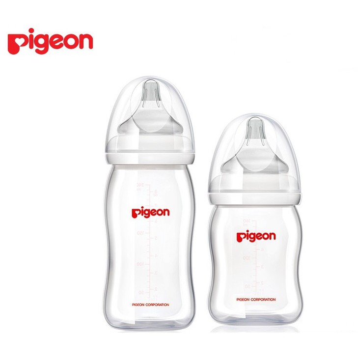 Pigeon Softouch Wide Neck PP Bottle 160ML/ 240ML/ 330ML | Shopee Malaysia