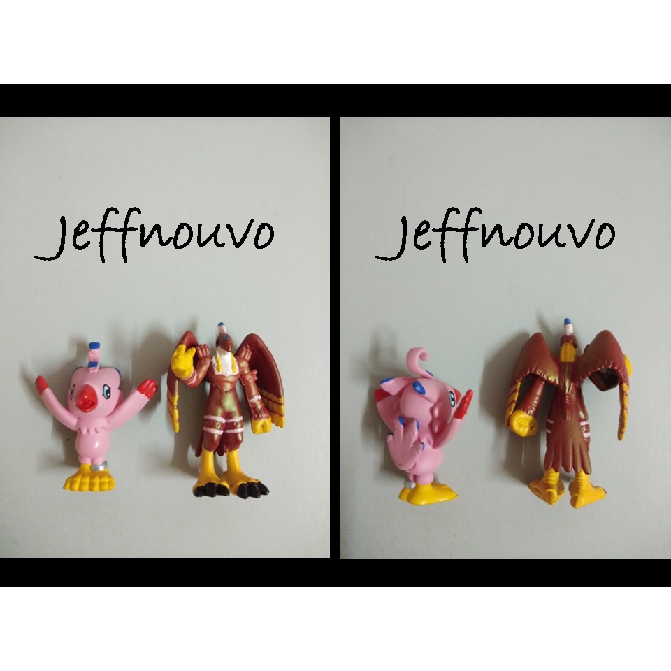 Digimon Mini Figure - Biyomon & Garudamon | Shopee Malaysia