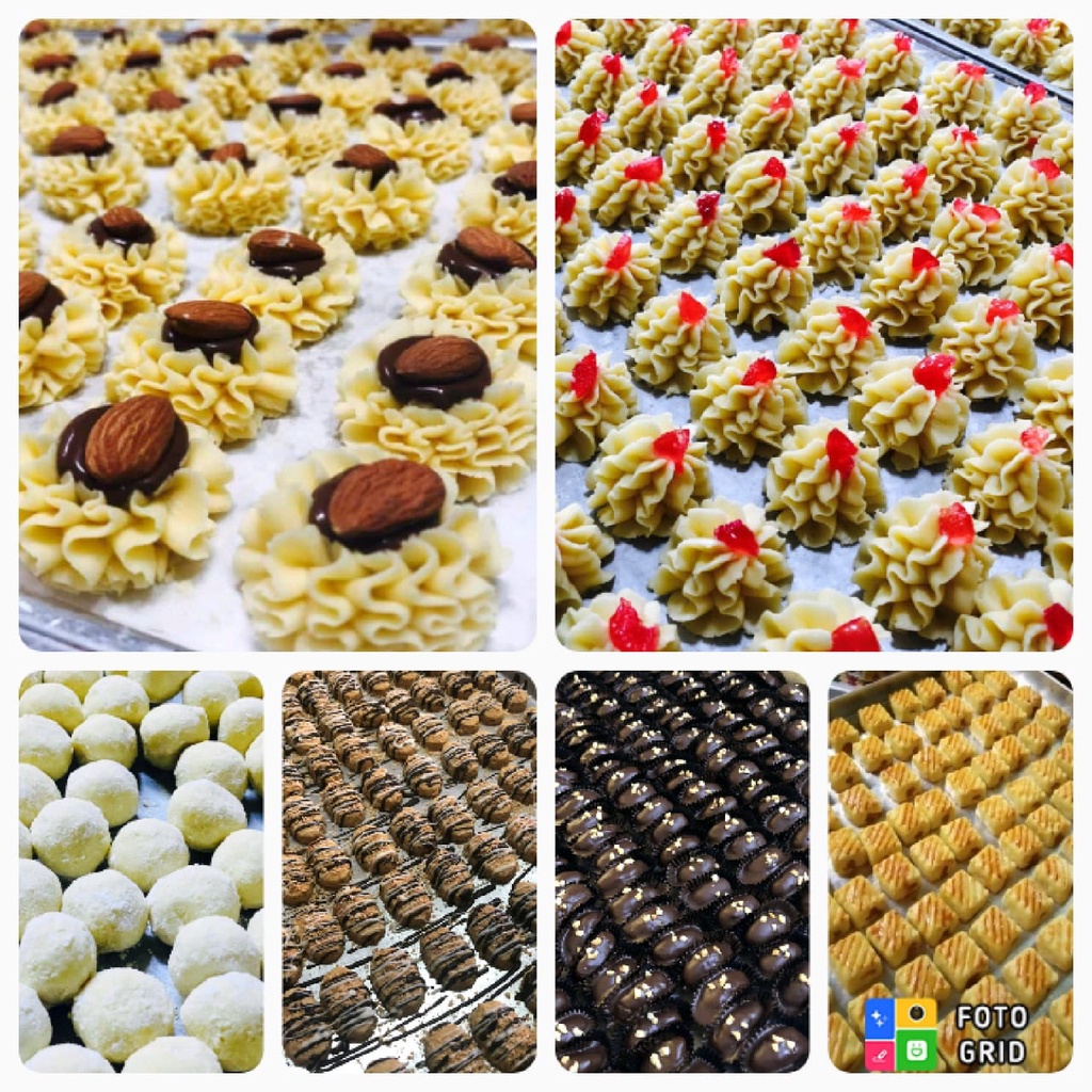 [HOMEMADE ] Biskut Raya Premium , Kuih Raya Murah Pelbagai Pilihan (100 ...