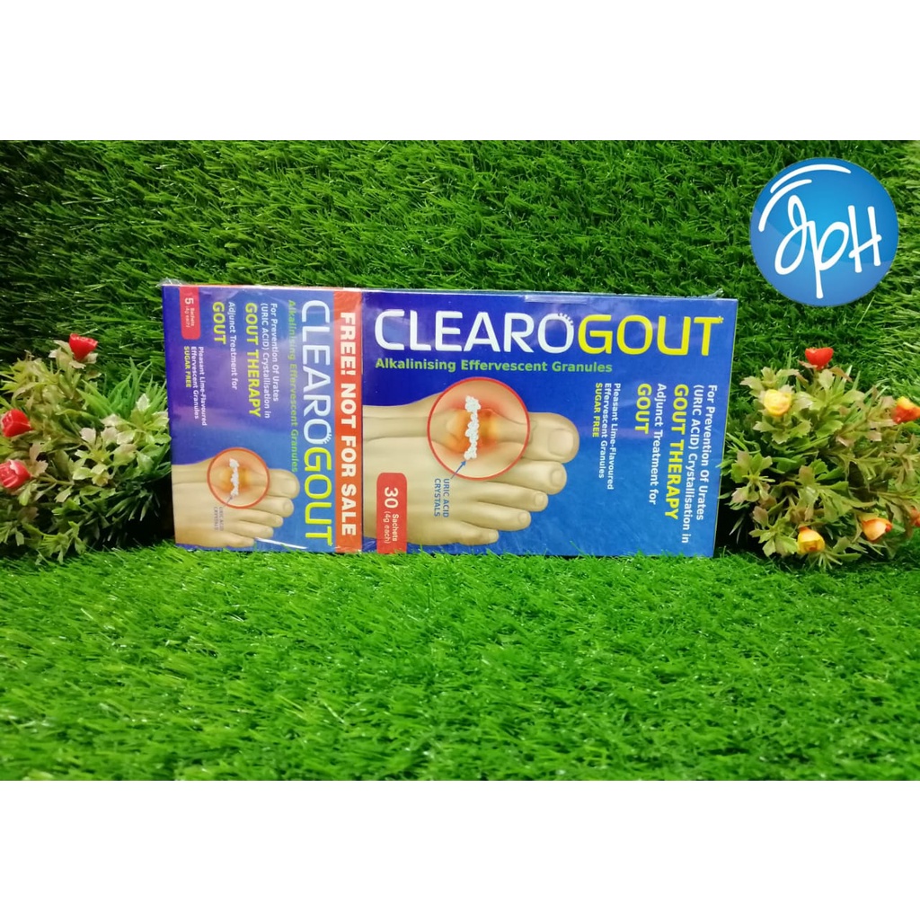 Clearogout / Cleargout 4g 30's For Gout (Exp: AUG 2024) | Shopee Malaysia