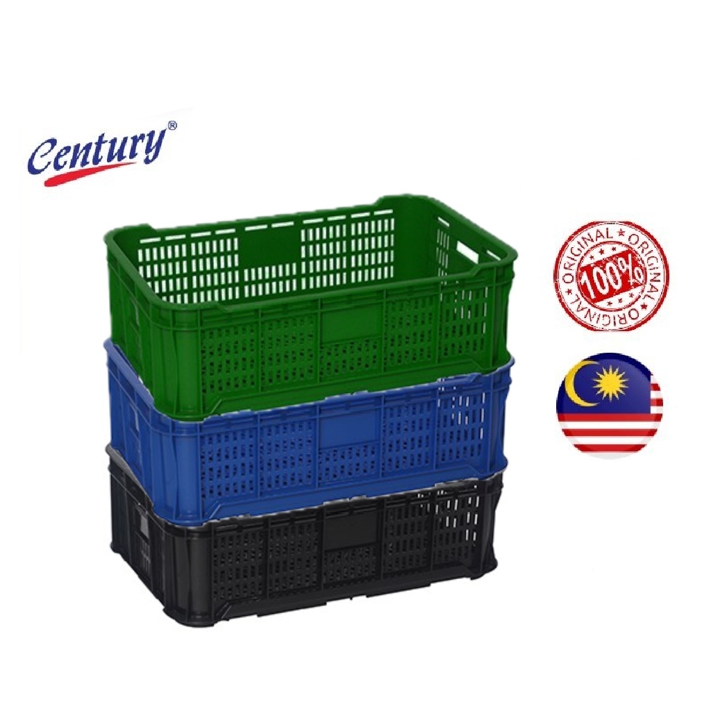 Century Stackable Industrial Basket Tray 32L Medium Multipurpose ...