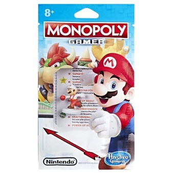 Monopoly Gamer Power Pack Boo Diddy Kong Toad Fire Mario Token Board ...