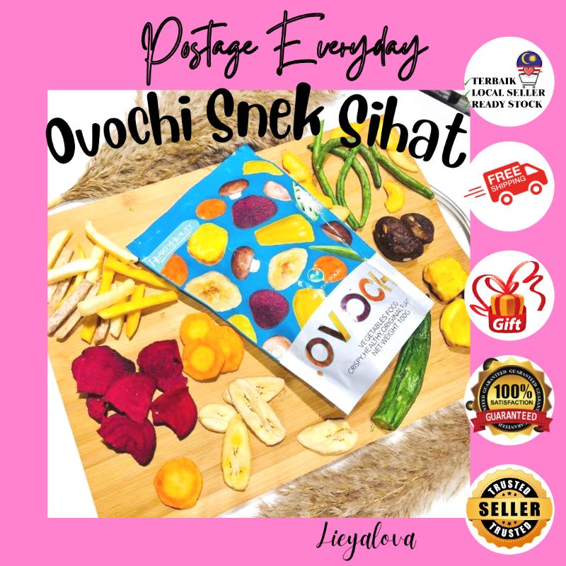 OVOCHI MIX FRUIT SNEK SIHAT VIRAL KEREPEK SAYUR BUAH KERING VACUUM ...