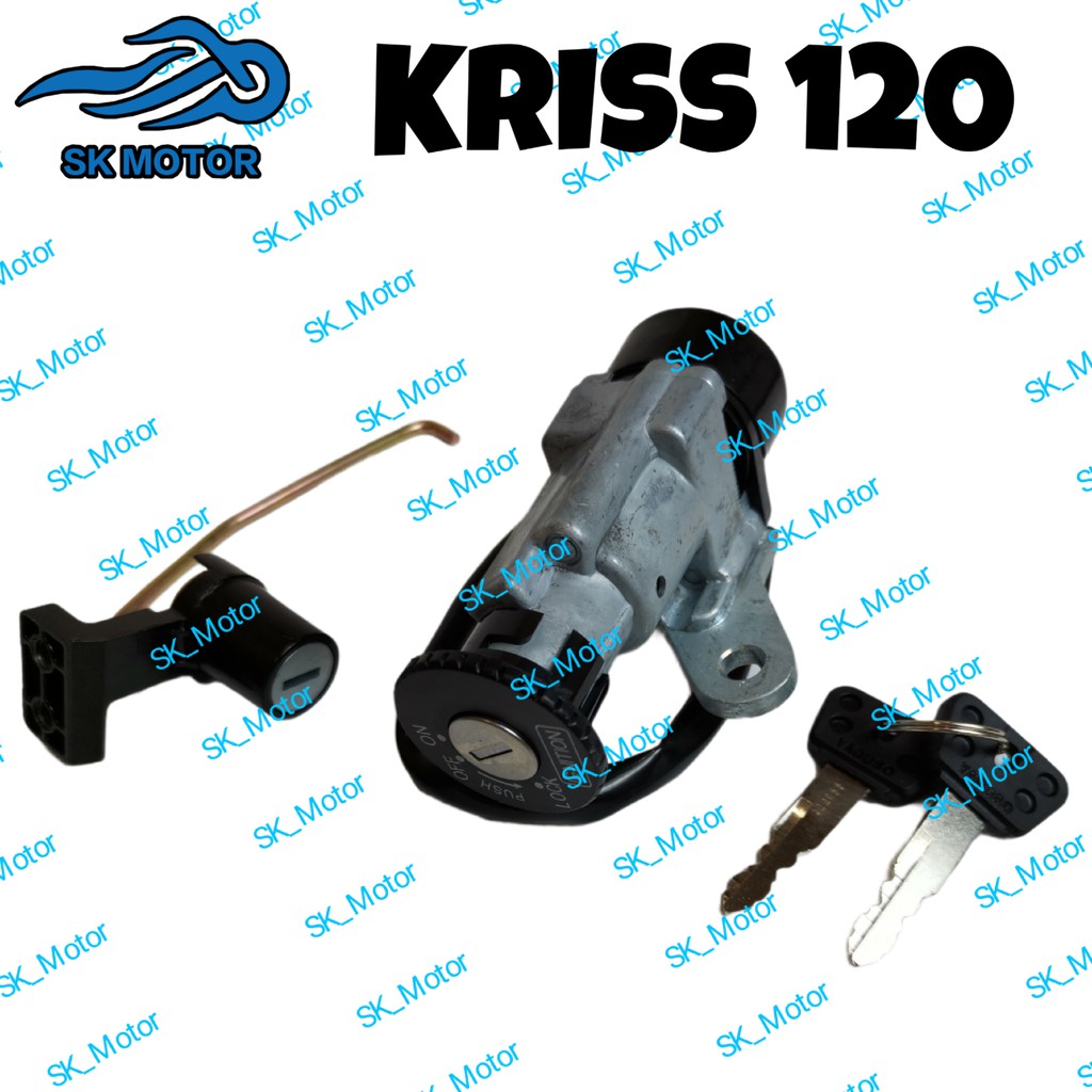 Modenas KRISS 120 Ignition Main Switch / Full Set Switch / Key Set ...