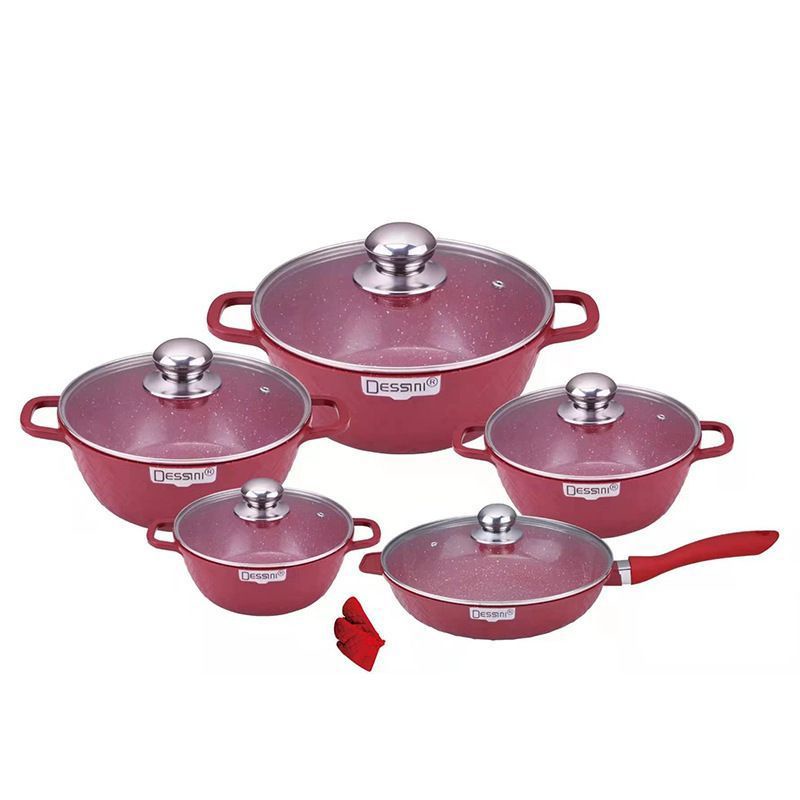 Dessini 12 pcs Cookware New face (ready stok) | Shopee Malaysia