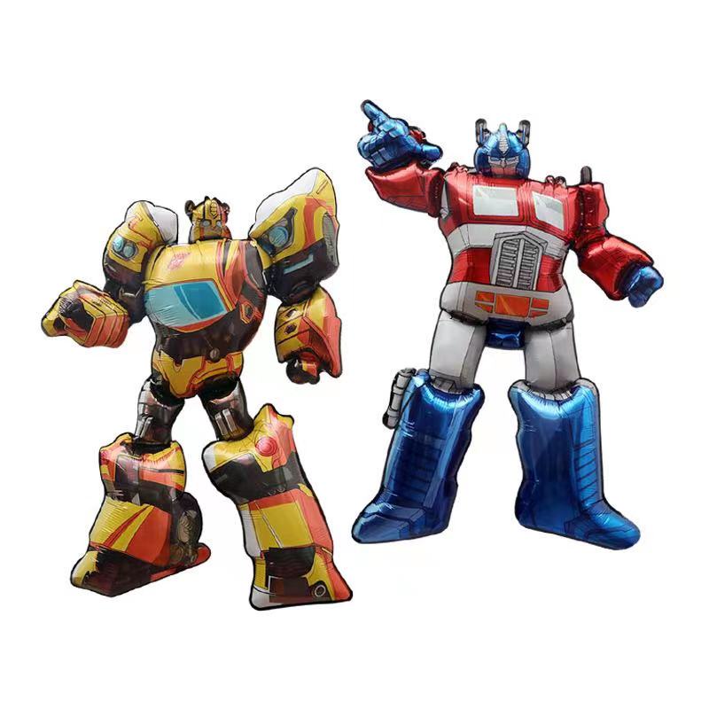 Transformers Cartoon Shape Aluminum Foil Balloon Optimus Prime ...