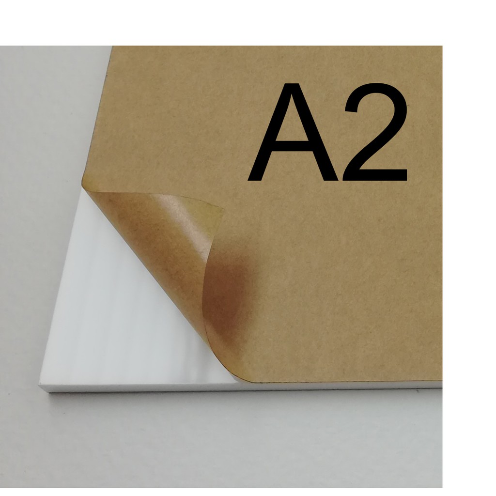 Acrylic Sheet /Perspex 2mm thickness Opaque White size A2 (594mm x ...
