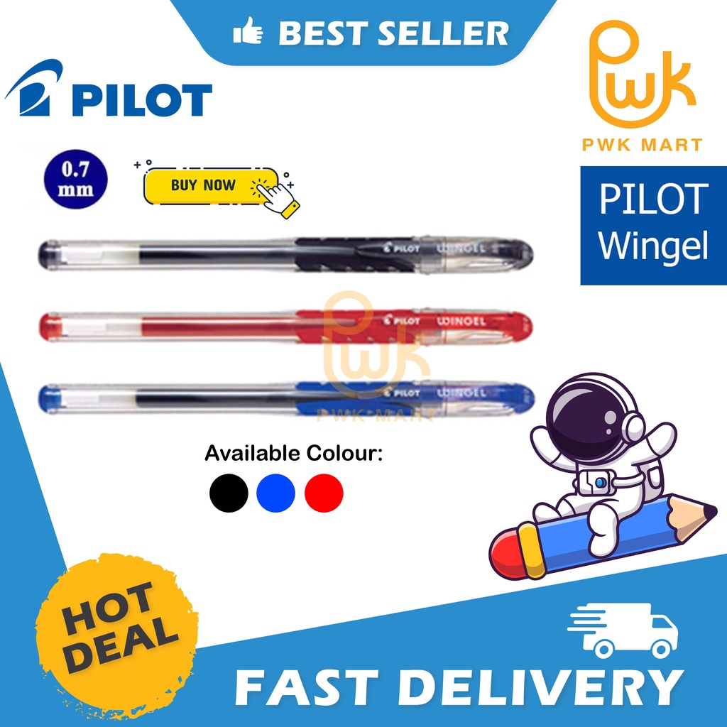 Pilot Wingel G1 0.7mm Refillable Gel Pen🔥READY STOCK🔥1pc | Shopee Malaysia