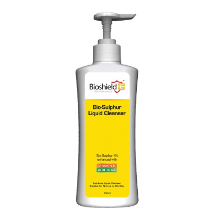 Bioshield E Bio-Sulphur Liquid Cleanser (250ml) | Shopee Malaysia