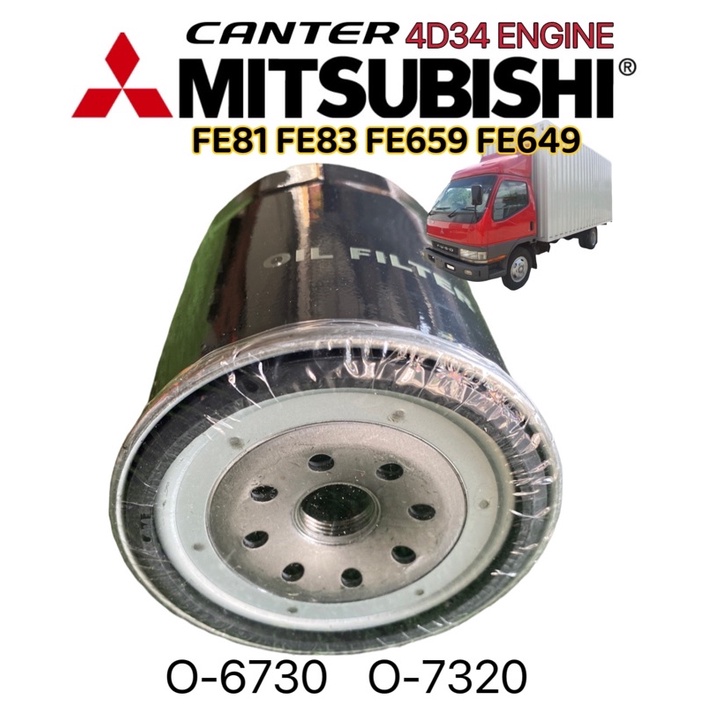 OIL FILTER FOR 4D34 ENGINE MITSUBISHI CANTER FUSO FE81 FE83 FE649 FE649 ...