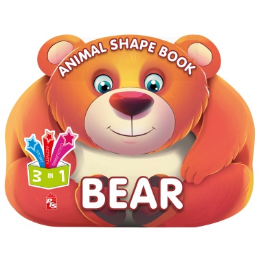 Animal Shape Book : Bear (L200) | Shopee Malaysia