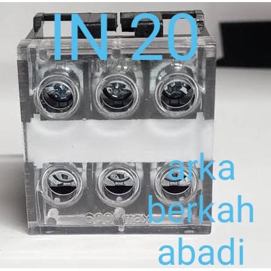 Terminal Block Type IN 30A/IN-20 3 Pole Fort | Shopee Malaysia