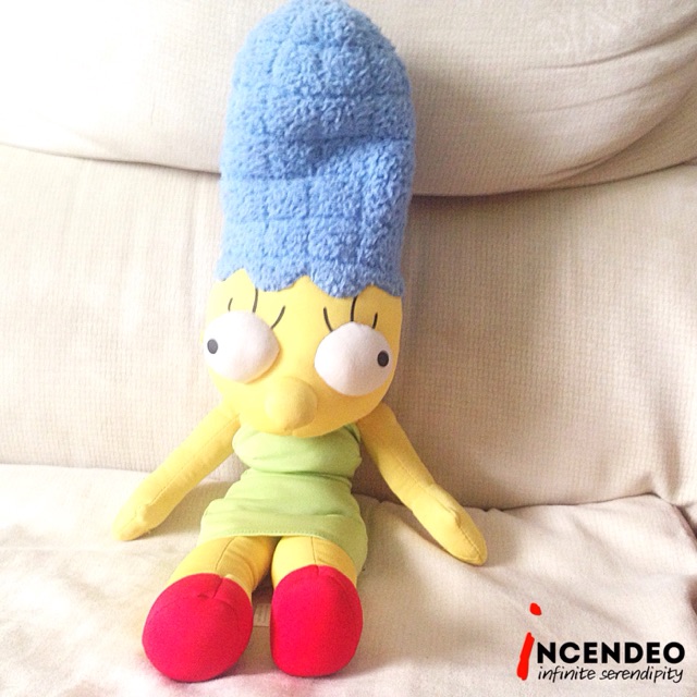 Marge Simpson Collectible Plush Toy 2003 Shopee Malaysia