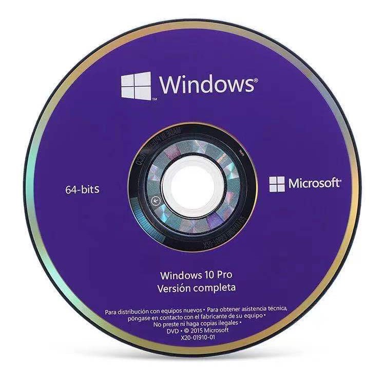 Best Price Genuine Retail Key Windows 10 Professional Oem with DVD ...