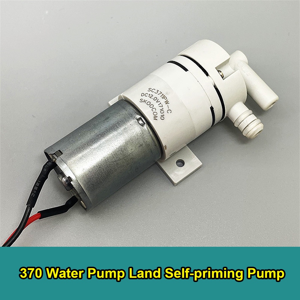 Brand New 370 Water Pump Mini Electric Diaphragm Pump DC 12V 0.7L/min ...