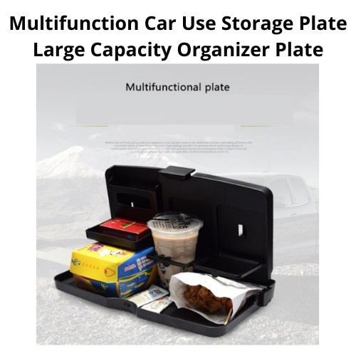 [ Local Ready Stocks ] Multifunction Car Use Storage Plate Large ...