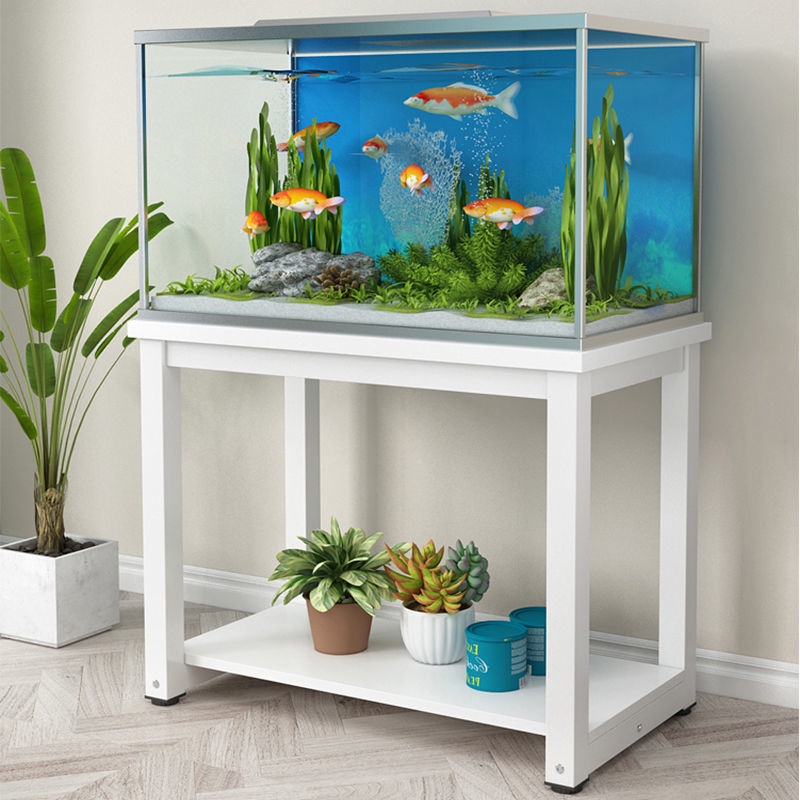 Fish Tank Rack Household Living Room Floor-Standing Iron Aquarium Base ...