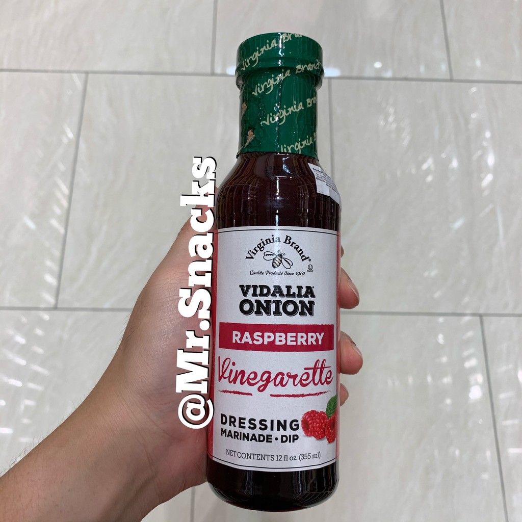 Virginia Brand Vidalia Onion Raspberry Vinegarette 355ml [US] | Shopee ...