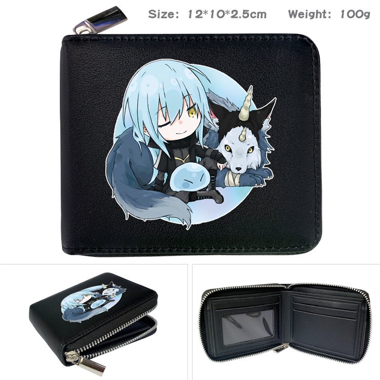 Rimuru Tempest Benimaru New Cartoon Coin Purse Student Casual Black ...