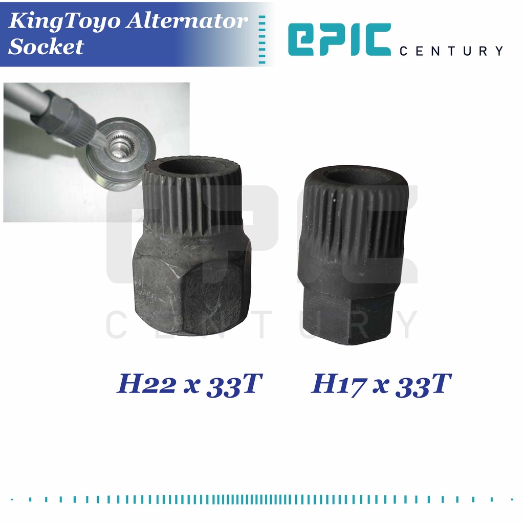 Kingtoyo Alternator Repair Kit Socket ( H22 X 33T / H17 X 33T ...