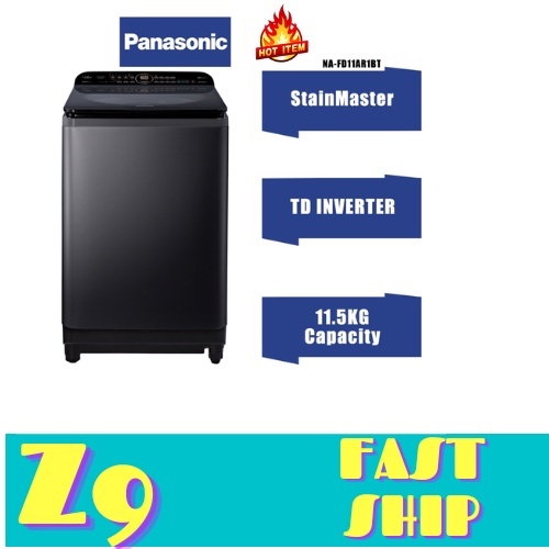 Panasonic Washing Machine (11.5KG) TD Inverter StainMaster Top Load ...