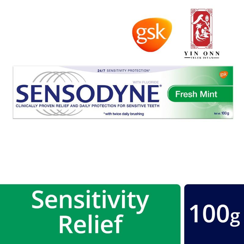 Sensodyne Sensitive Daily Care Fresh Mint Toothpaste 100g | Shopee Malaysia
