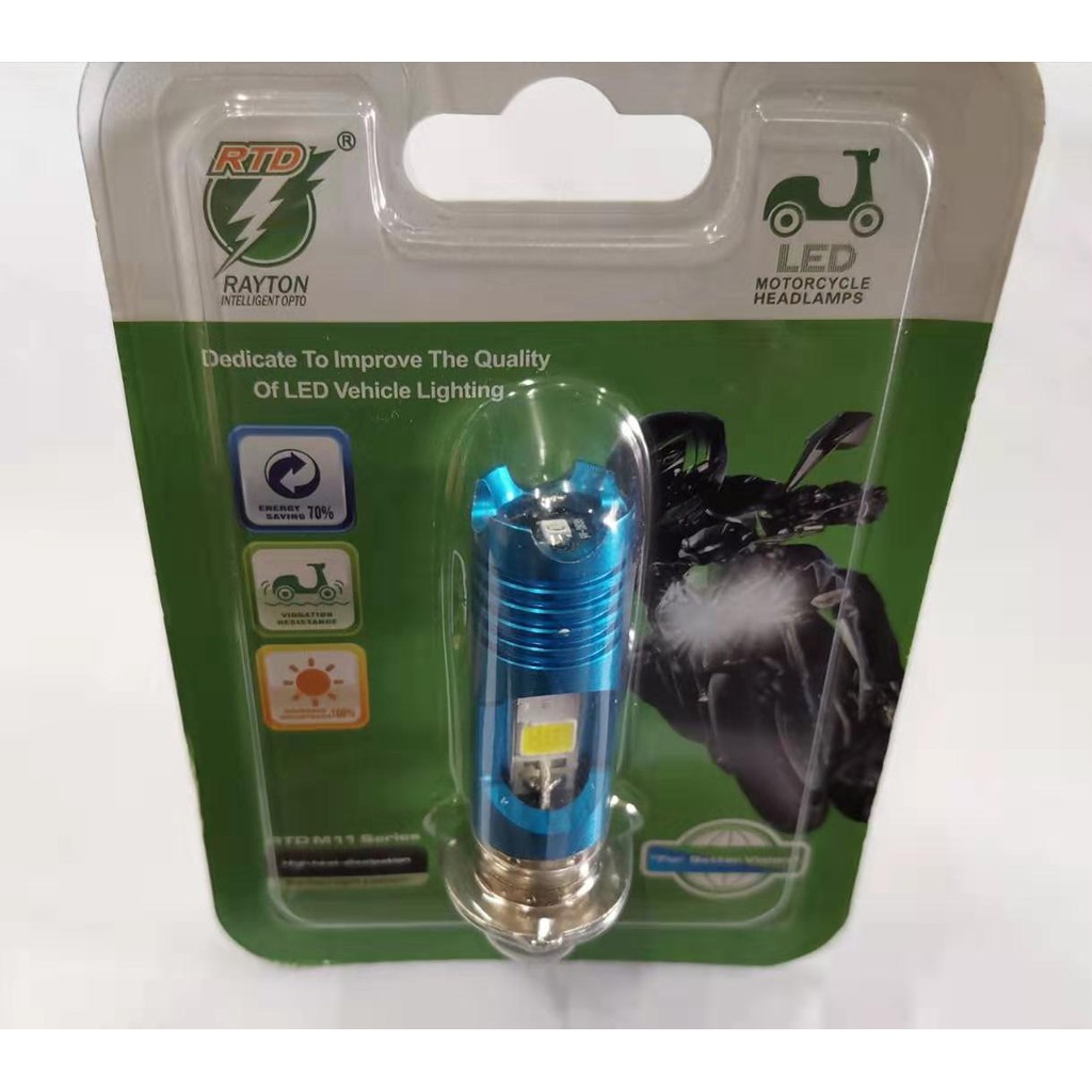 RTD LED MOTORCYCLE HEADLAMP BULB EX5/LC135/WAVE100//WAVE125/SRL-Z/SRL ...
