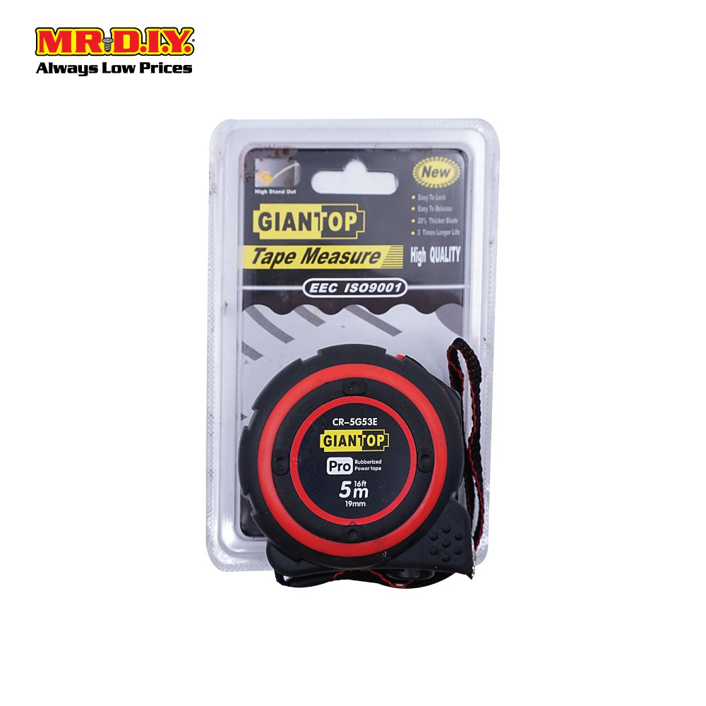 GIANTOP Tape Measure (5m) | Shopee Malaysia