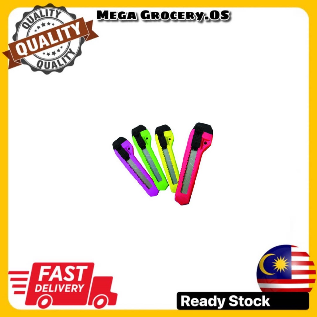 Ready Stock*1pc Cutter Set School Office Stationary Blade Knife (1pc ...