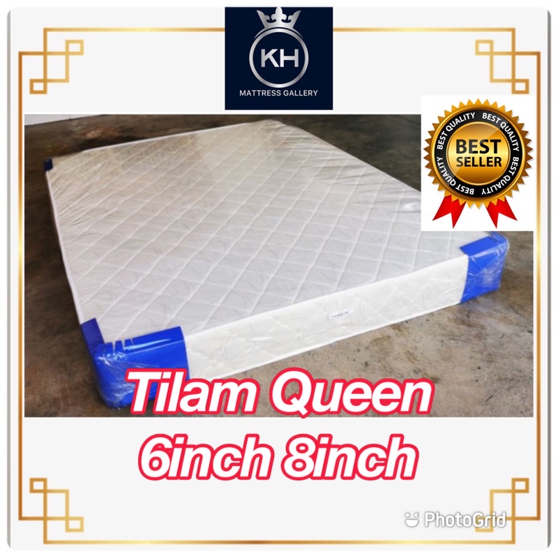 TILAM QUEEN DOUBLE REBOUND FOAM MATTRESS 6 INCH 8 INCH | Shopee Malaysia