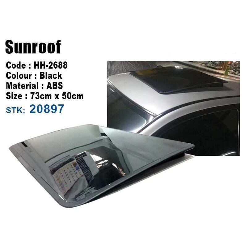 Sunroof Universal ABS (73cm X 50cm) (Fake Sunroof) | Shopee Malaysia
