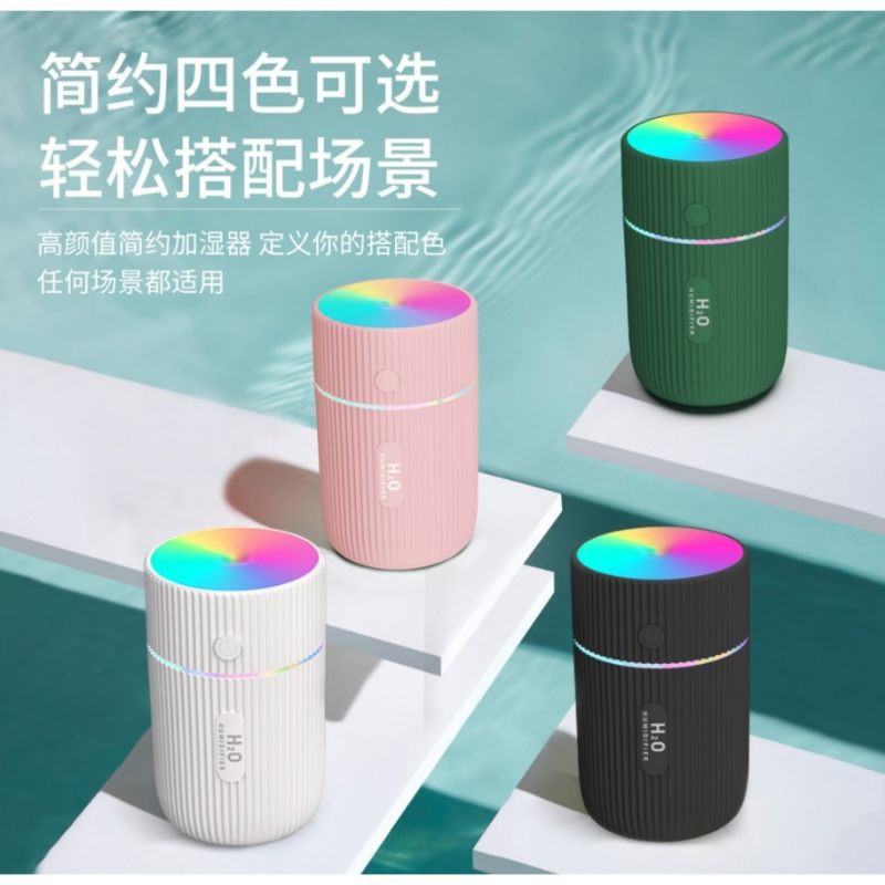 READY STOCK Ultrasonic Turning Color Cup Humidifier USB Diffuser for ...