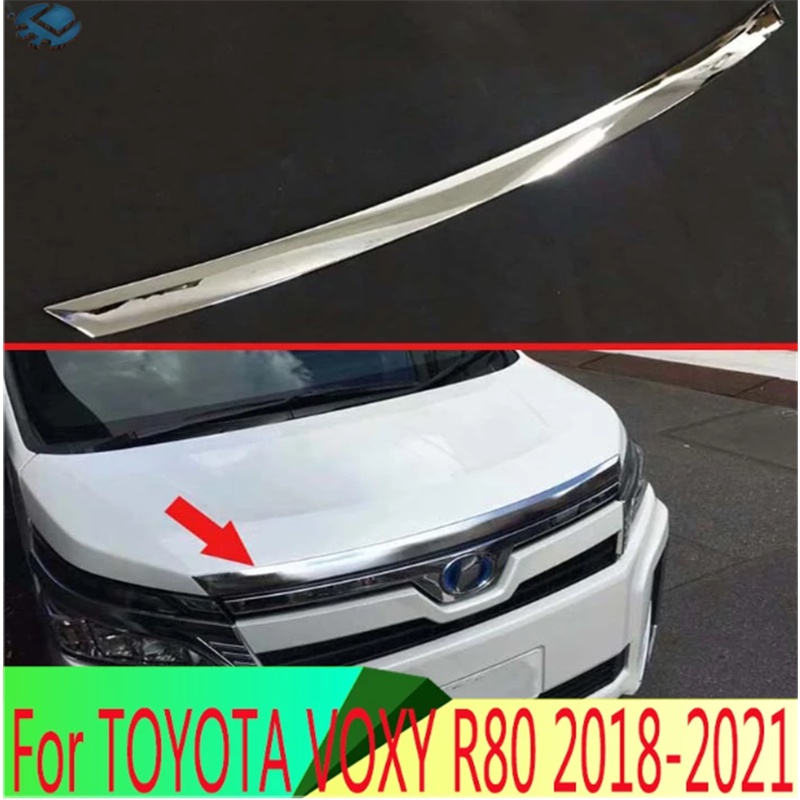 TOYOTA VOXY R80 FRONT HOOD BONNET TRIM WING LINING MOULDING COVER ABS ...