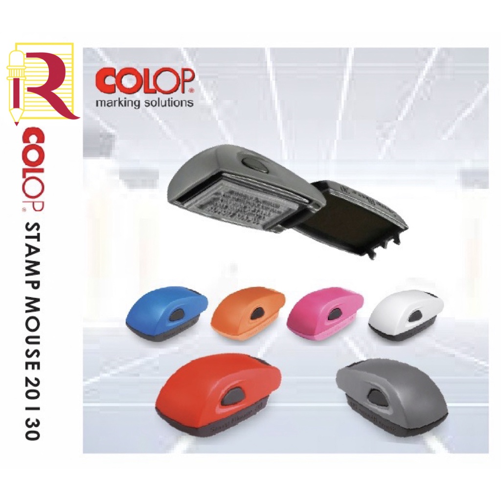COLOP STAMP MOUSE 20 / 30 I MOUSE STAMP I NURSE STAMP I RUBBER STAMP I ...