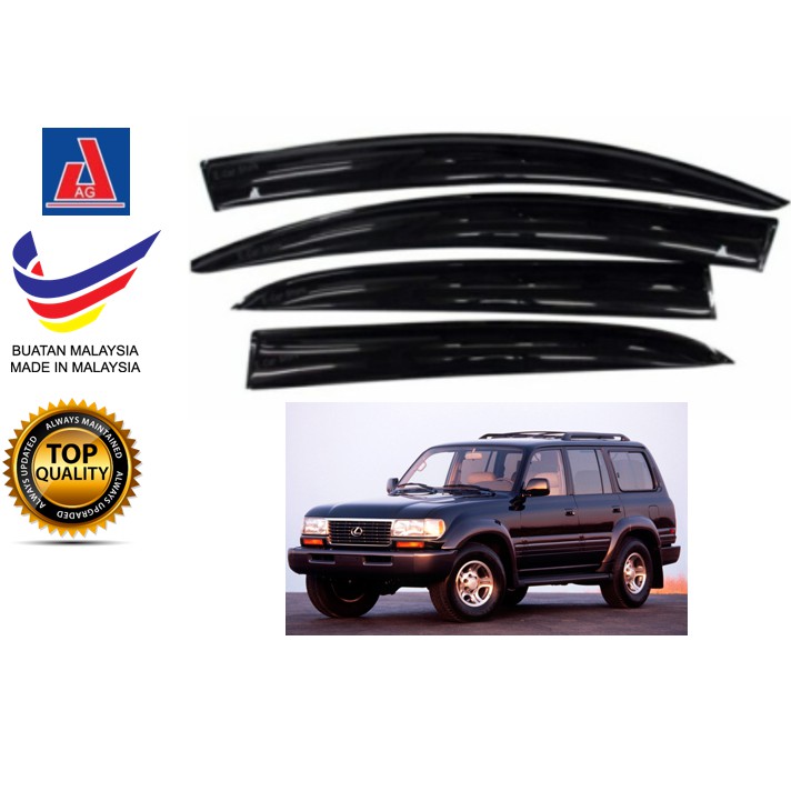 Lexus LX450 J80 (1st Gen) 1995-1997 AG Door Visor (Extra Big 16cm Width ...