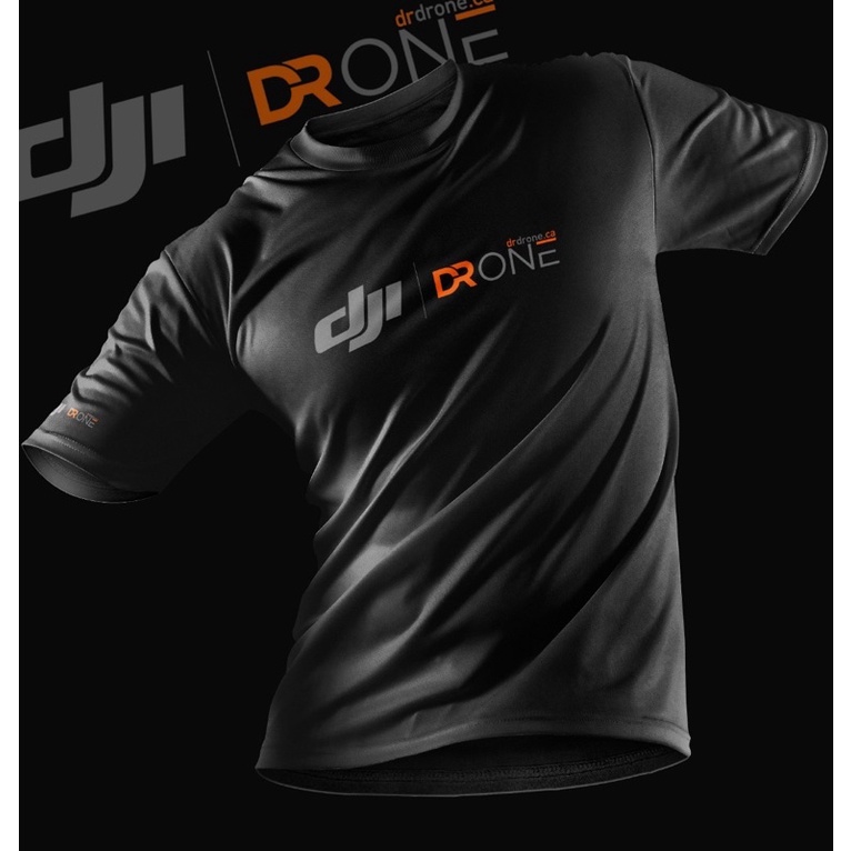 READY STOK/DJI/INDOOR/OUT DOOR/DRONE/TSHIRT/BAJU/COOLFIT/LENGAN PENDEK ...