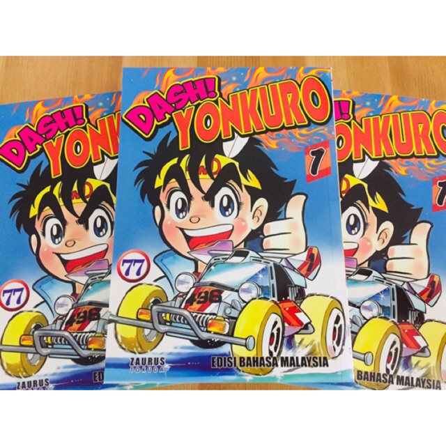 TAMIYA Original Mini 4WD Dash Yonkuro Comic Manga Volume 1 (Bahasa Malaysia) | Shopee Malaysia